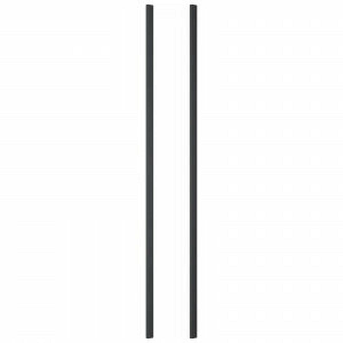 Рамка NEFF Z9302GLDY0 , для варочных поверхностей, черный, 2 шт