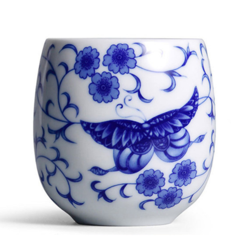 1 Китайская керамическая чашка белый фарфоровый кубок кунг - фу керамический стакан с ручкой питьевой воды вино кофе чашка