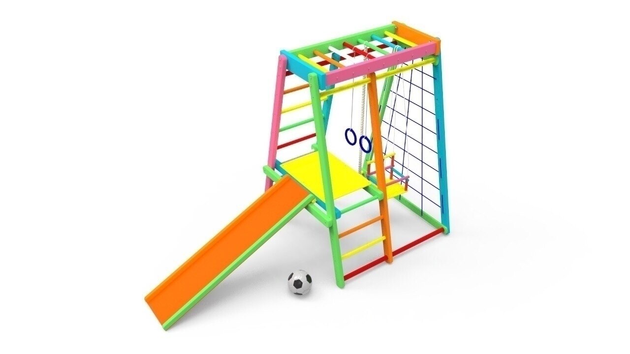 Детский спортивный комплекс "Паутинка" Разноцветный