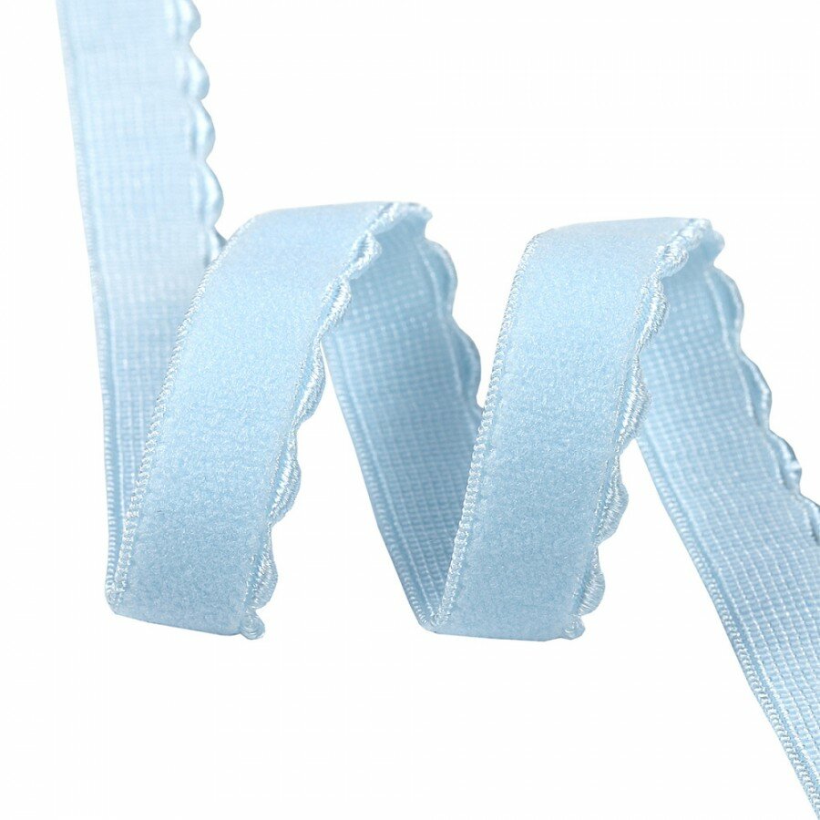 Резинка TBY бельевая (отделочная) ЕТ-1 12мм цв. F183 голубой уп.50 м