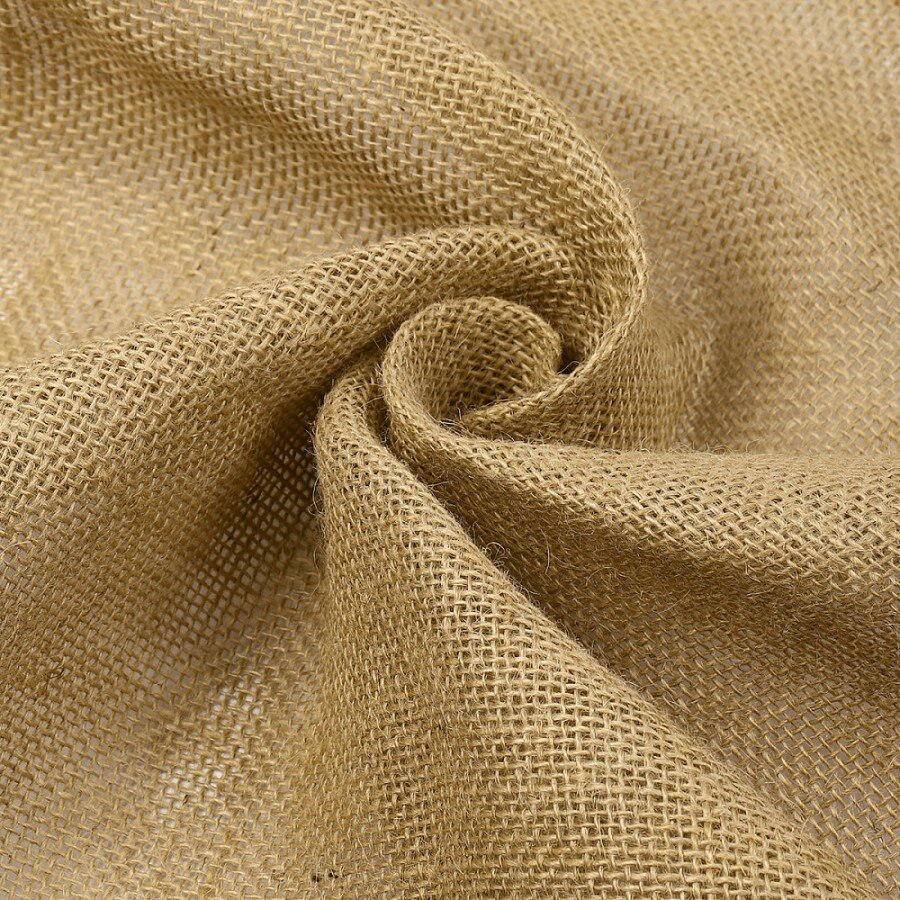 Ткань Мешковина 290 г/м² 100% джут шир.110 см МШ290 уп.1м