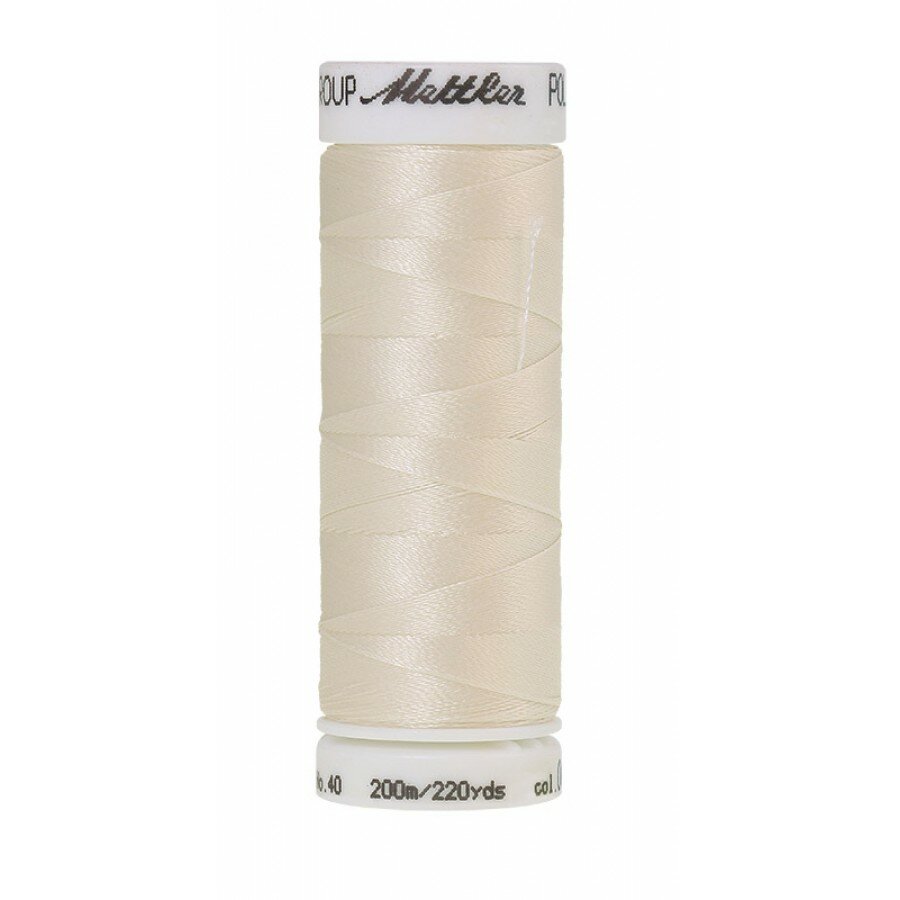Нить для вышивания, POLY SHEEN METTLER, 200 м 0670 Cream