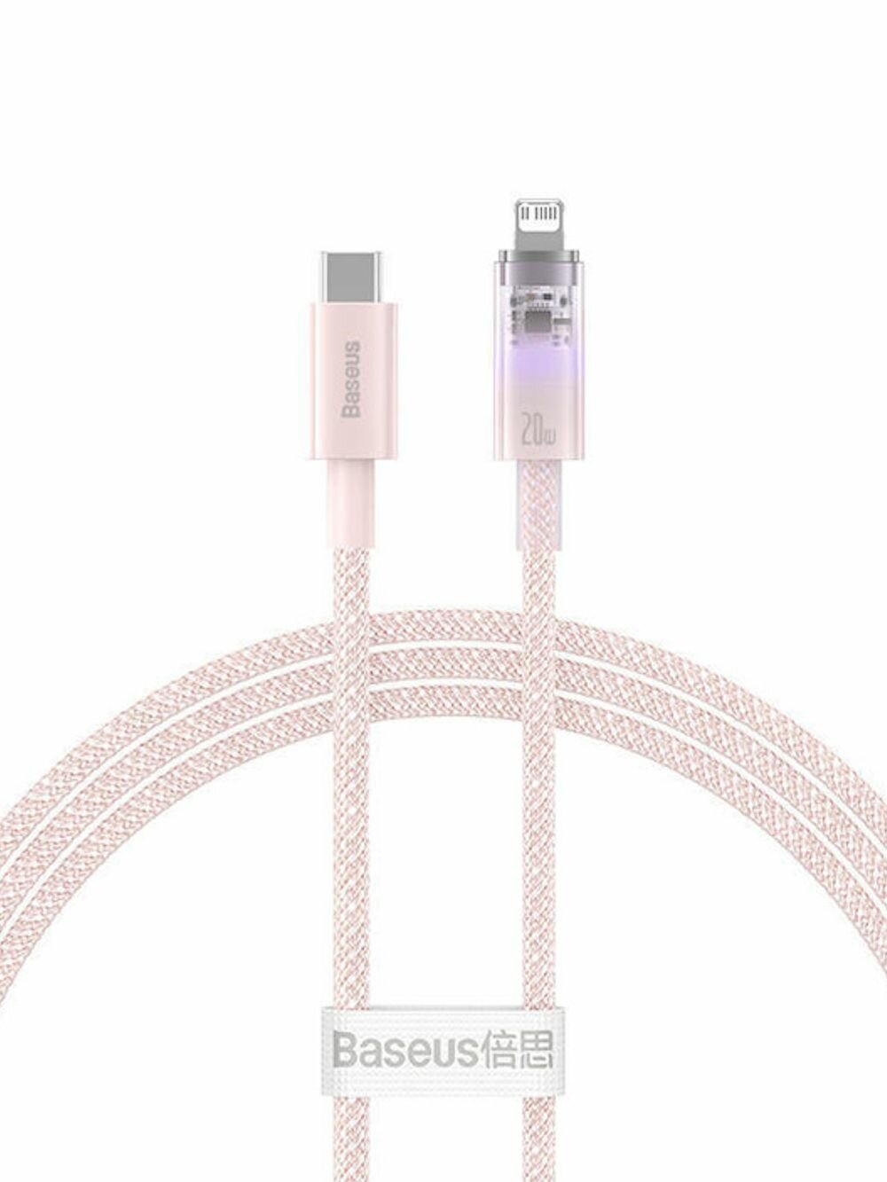 Кабель для быстрой зарядки Baseus Explorer Series USB-C - Lightning 1 метр, 20 Вт