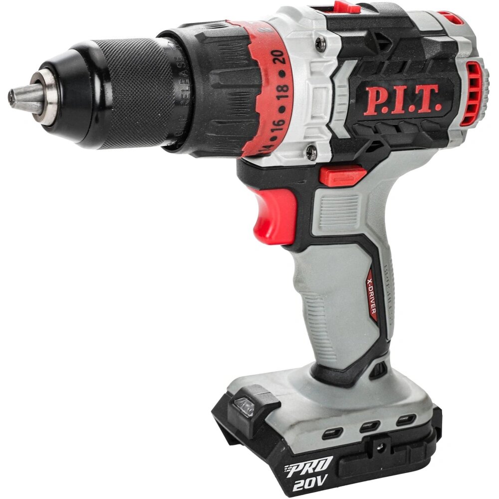 Ударная дрель-шуруповерт P.I.T. PSB20H-13C