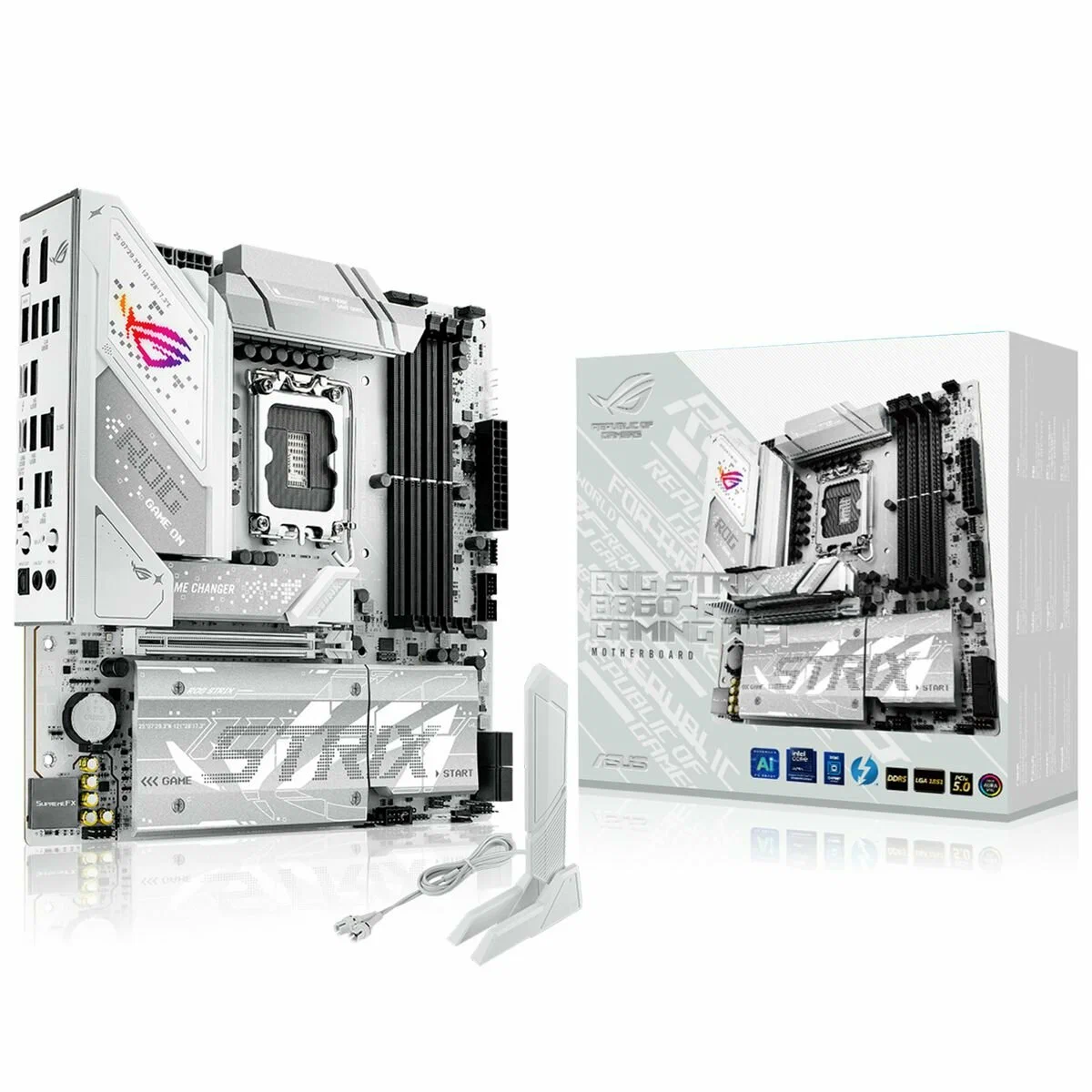 Материнская плата ASUS ROG STRIX B860-G GAMING WIFI, LGA1851, Intel B860, Micro-ATX, RTL (90MB1JF0-M0EAY0)
