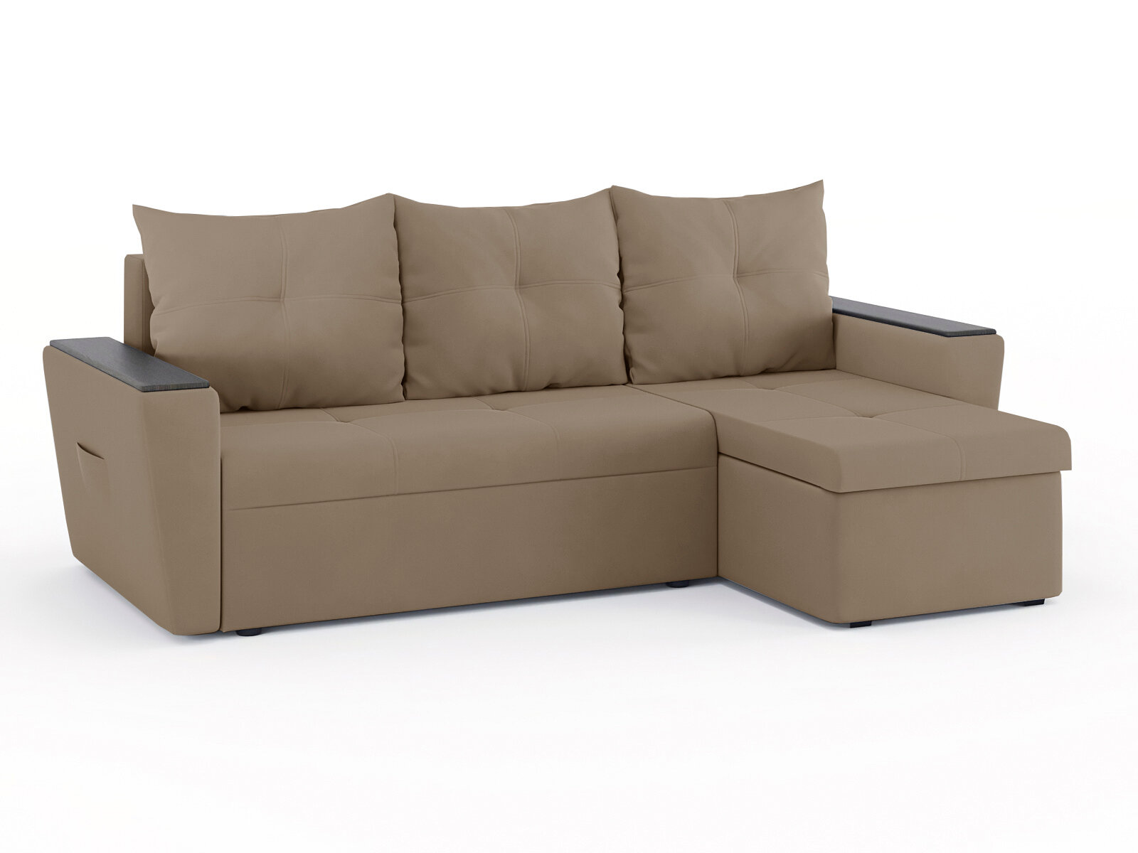 Диван угловой Дубай Майами, Капучино