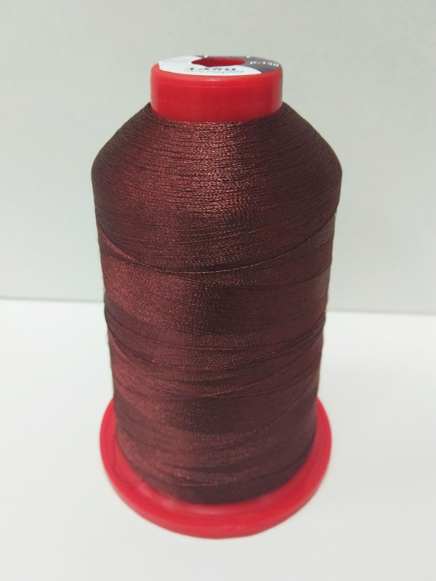 Нитки вышивальные Euron Р-130 №130 5000м, полиэстер, Цвет-1450 красный