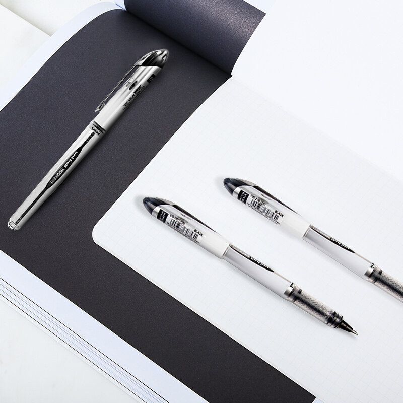 Mitsubishi (Uni) Direct Liquid Rollerball Pen, 0.8mm, Space Anti-Pressure, Business Signature Pen, UB-200, Black, Single Pen