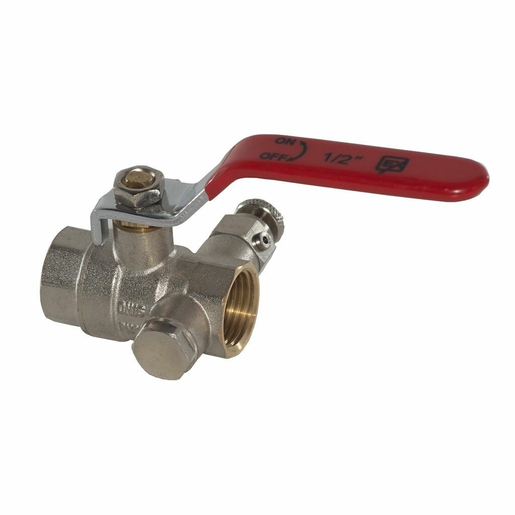 Шаровой кран ProEXPERT для подключения датчика температуры (Ду 15)