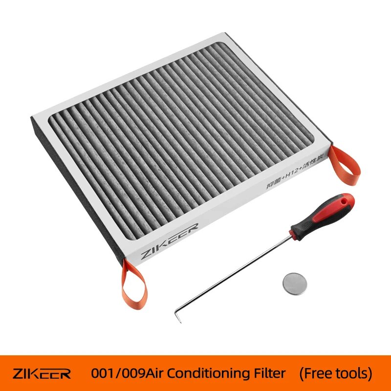 Фильтр для кондиционера ZEEKR 001/009 2021 2022 2023 элемент воздушного фильтра сетка для модификации интерьера