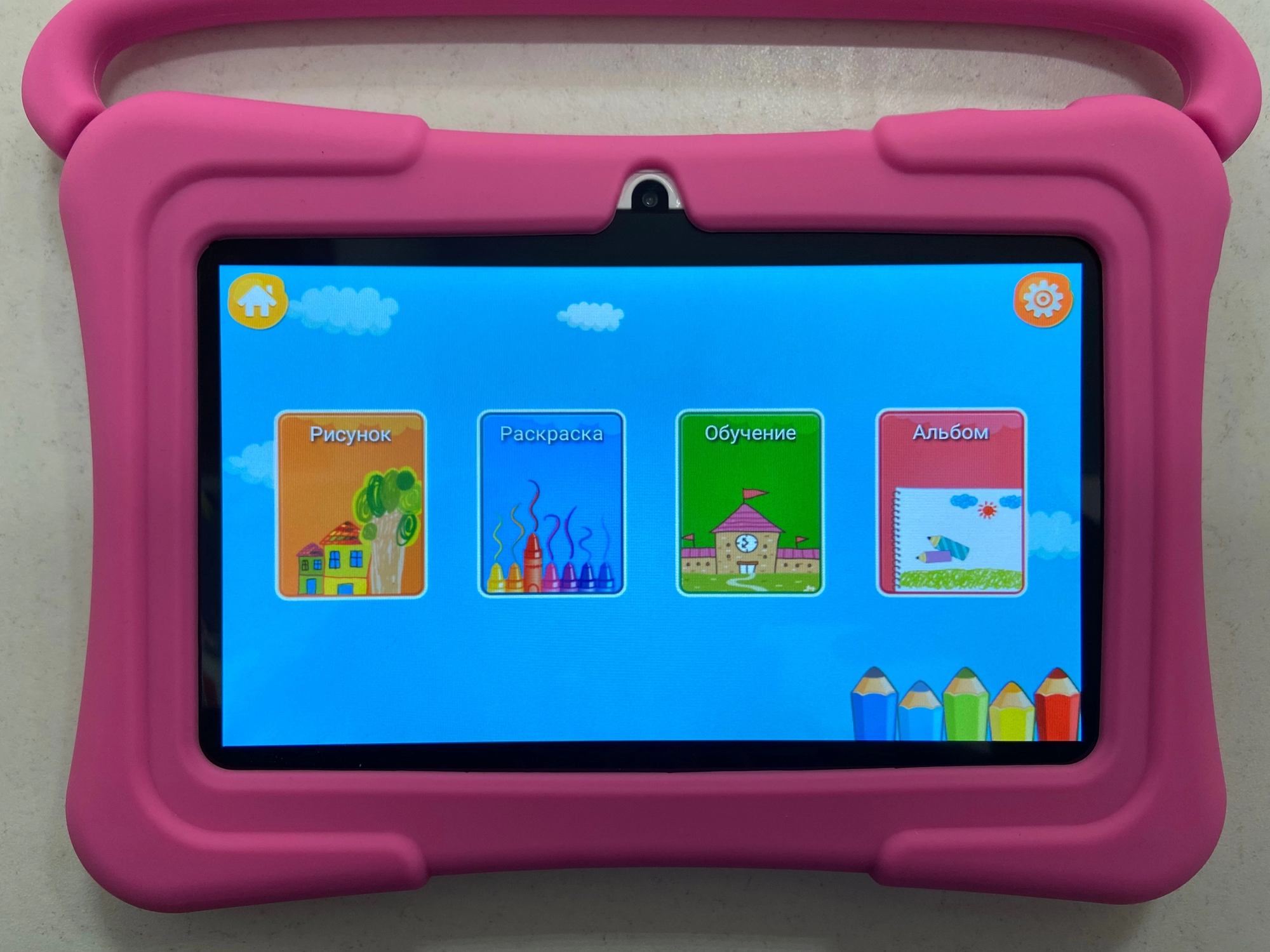 Детский планшет K07 Pro 7дюймов 6/32Гб Розовый