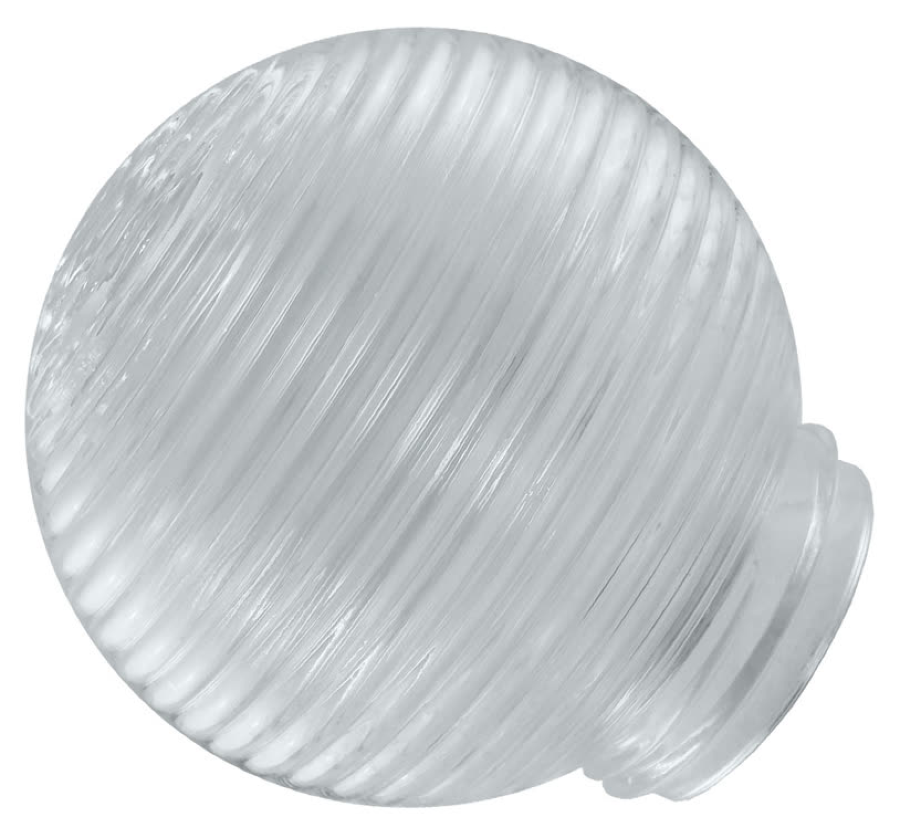 Рассеиватель TDM Electric / ТДМ Электрик Кольца 62-009-А 85 шар, стекло, прозрачный, размером 155×150×150мм / освещение