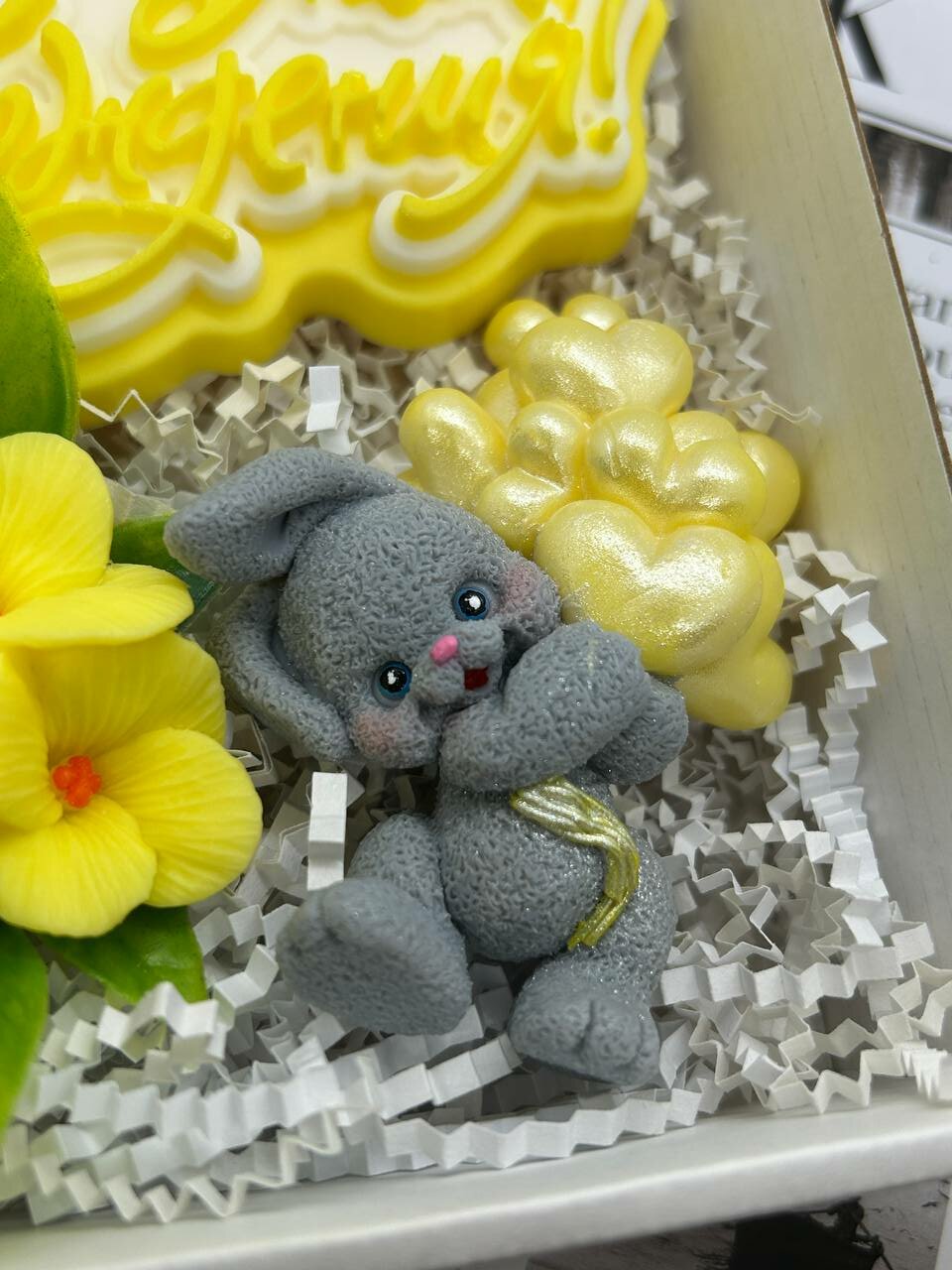 Подарочный набор из мыла на день рождения