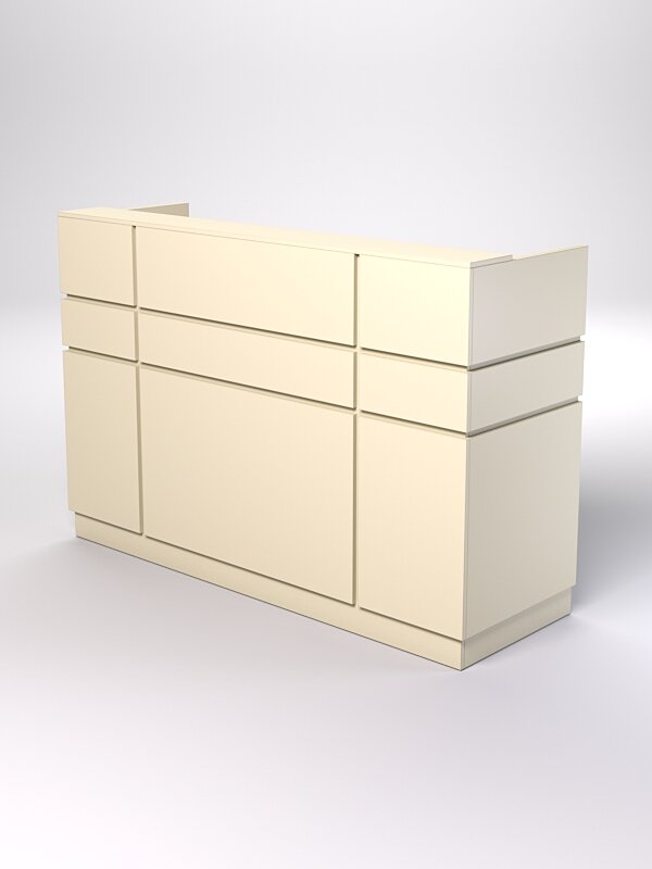 Стойка-Ресепшн №75-1800, Крем Вайс. Производитель товара - компания Westcom.