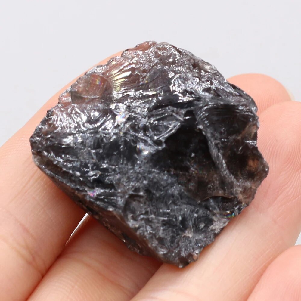 Натуральный зеленый авантюрин, камень для дома Черный, Black tourmaline