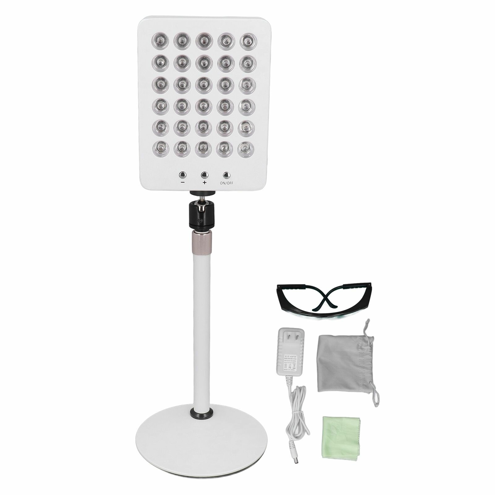 LED лампа с ближним инфракрасным светом 660 нм и 850 нм для лица и тела с регулируемой подставкой