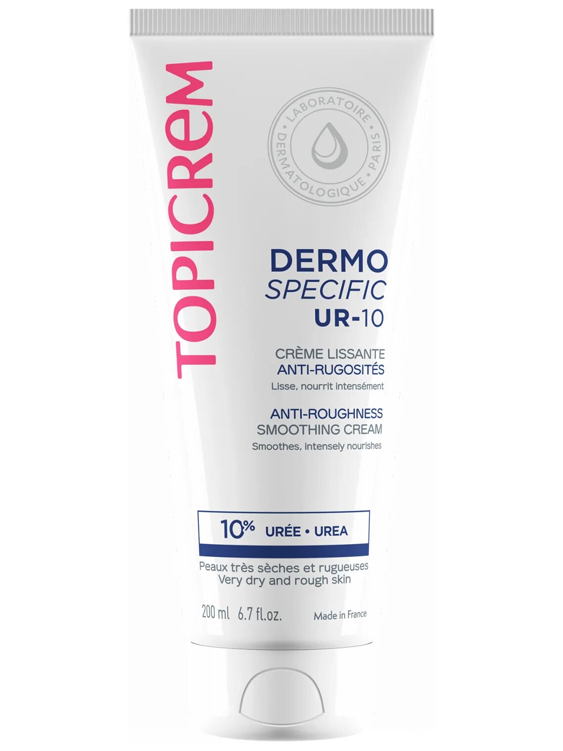 DERMOSPECIFIC UR-10 Смягчающий крем для огрубевшей кожи, 200 мл