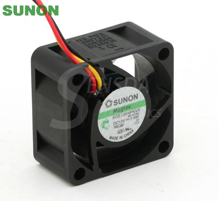SUNON KDE1204PKVX 40 4cm 40mm 12V 1.4W server inverter power supply axial Вентилятор охлажденияs