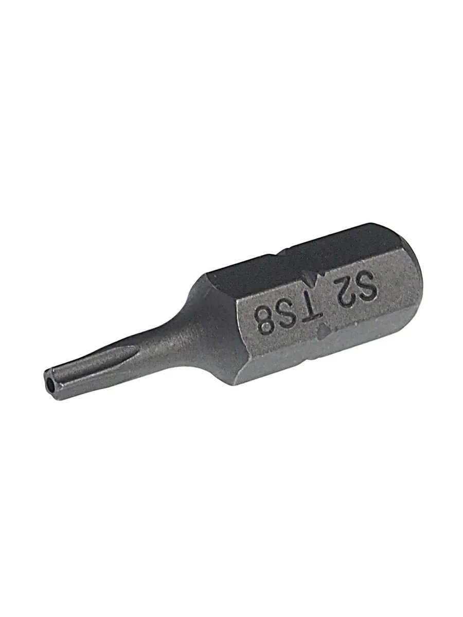 Бита 1/4"DR 5-гранная TORX с отверствием TS8Hх25мм