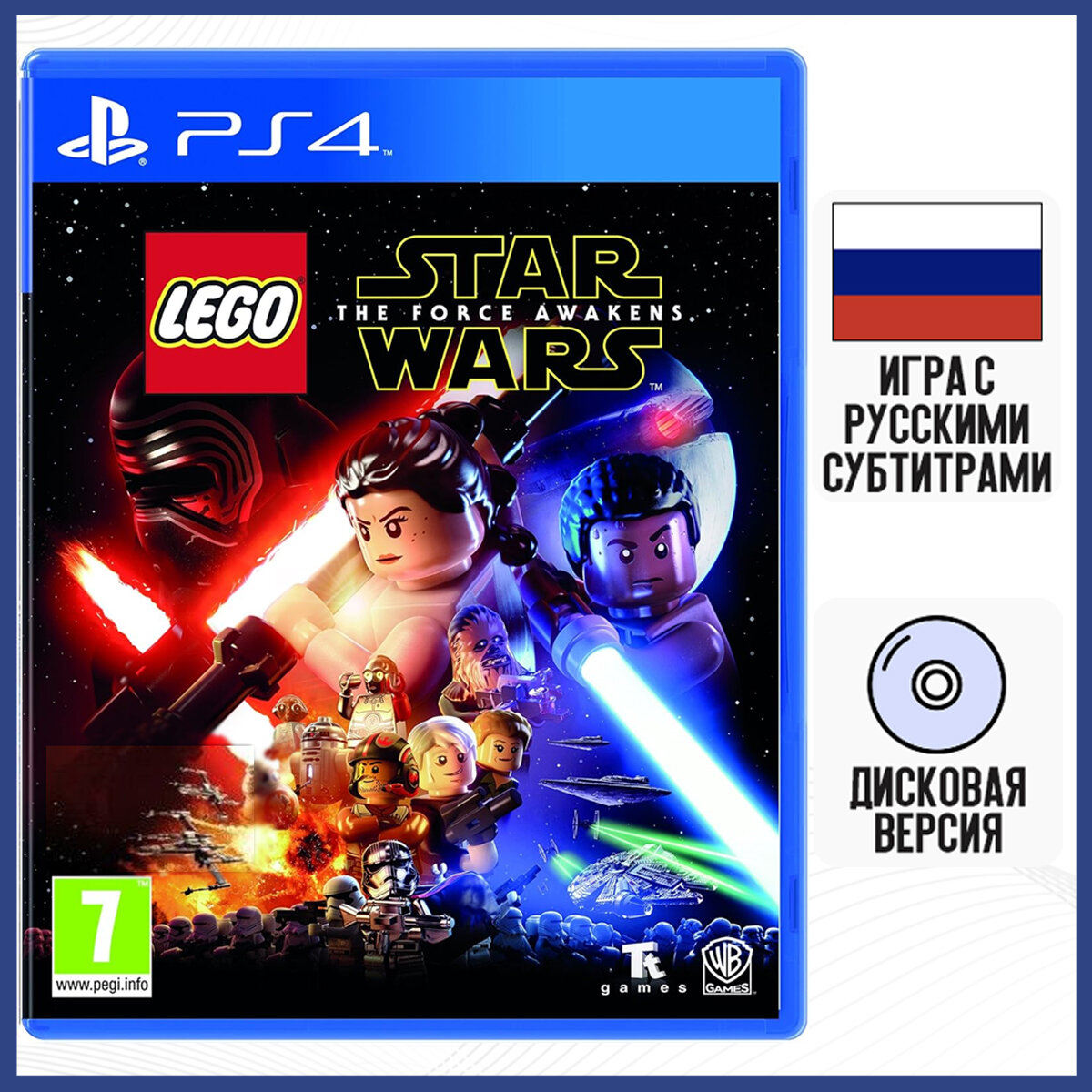 Игра LEGO Звездные войны: Пробуждение силы (PS4, РУС СУБ)