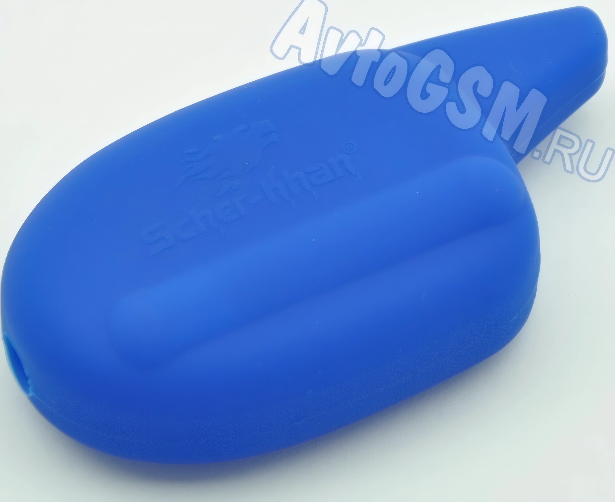 Чехол силиконовый для ЖК-брелоков автосигнализаций Scher-Khan Magicar 7, 8, 9, 10, 11, 12, 7s, 8s (син