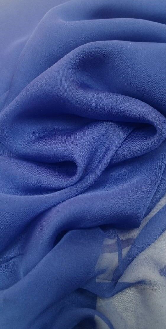 Ткань шифон газ однотонный.