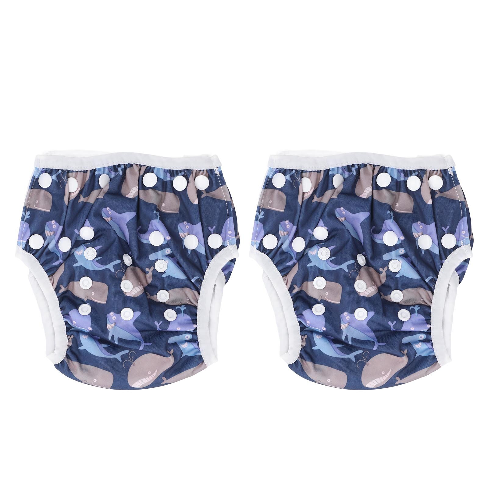 Водонепроницаемые детские подгузники для плавания, штаны T16, дышащие многоразовые регулируемые пуговицы, подгузники для купания малышей для уроков плавания