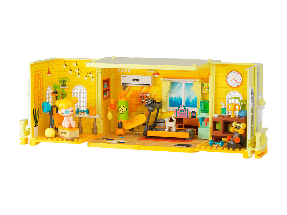 Конструктор JAKI HK131 Конструктор Домик Нэнси: Спортзал