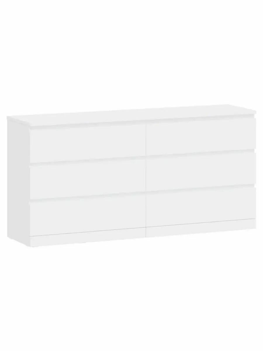 Комод для одежды Варма с ящиками 160.3х40х77.5 см, Белый