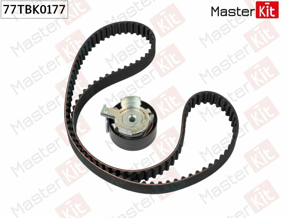 Ремень ГРМ, комплект для Форд Фиеста, 5, Фокус, Фьюжн, Мондео 4 77TBK0177 MASTERKIT
