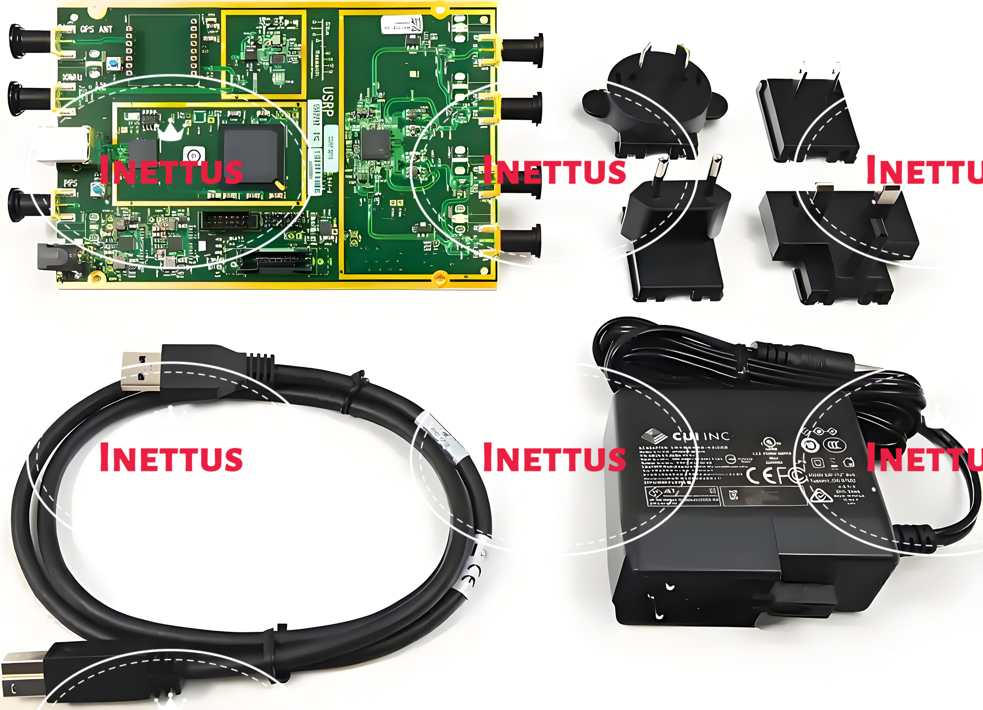 USRP B210mini-i, board only 95x64x12mm. Только плата не упакована в футляр. — фото 1