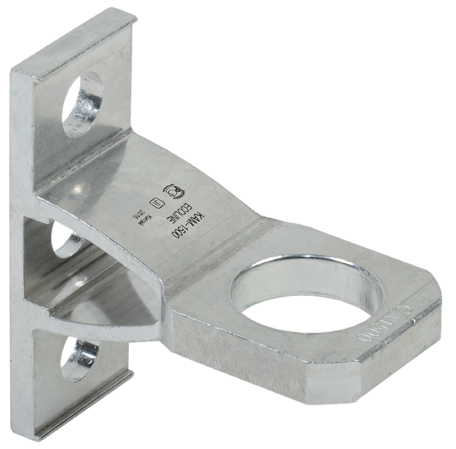 Кронштейн крепежный IEK / ИЭК КАМ-1500 Ecoline анкерный, из оцинкованной стали, разрушающая нагрузка 1500кгс / крепеж