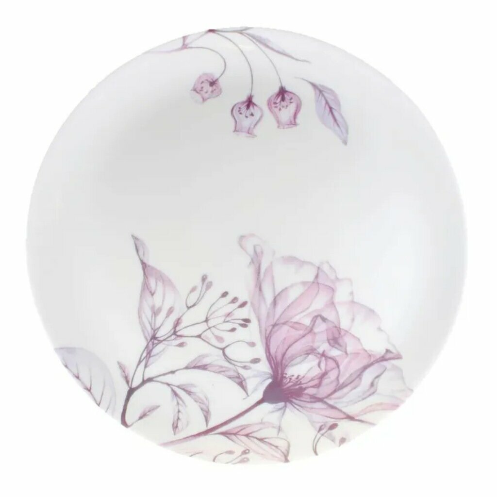 Тарелка обеденная, стеклокерамика, 25 см, круглая, Luminarc Бэль, V9153