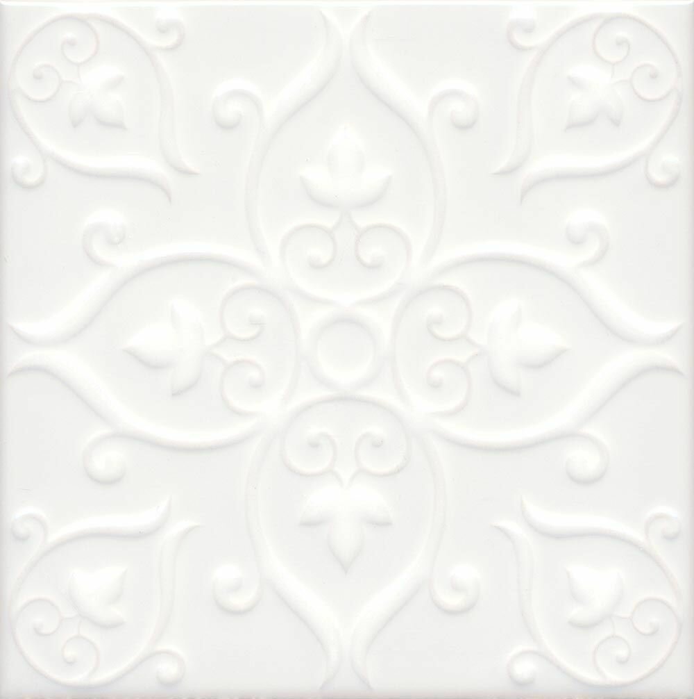 Плитка керамическая настенная 5226 Kerama Marazzi Суррей белый глянцевый 20x20см (цена за 1 уп-0,88 м2-22 шт)