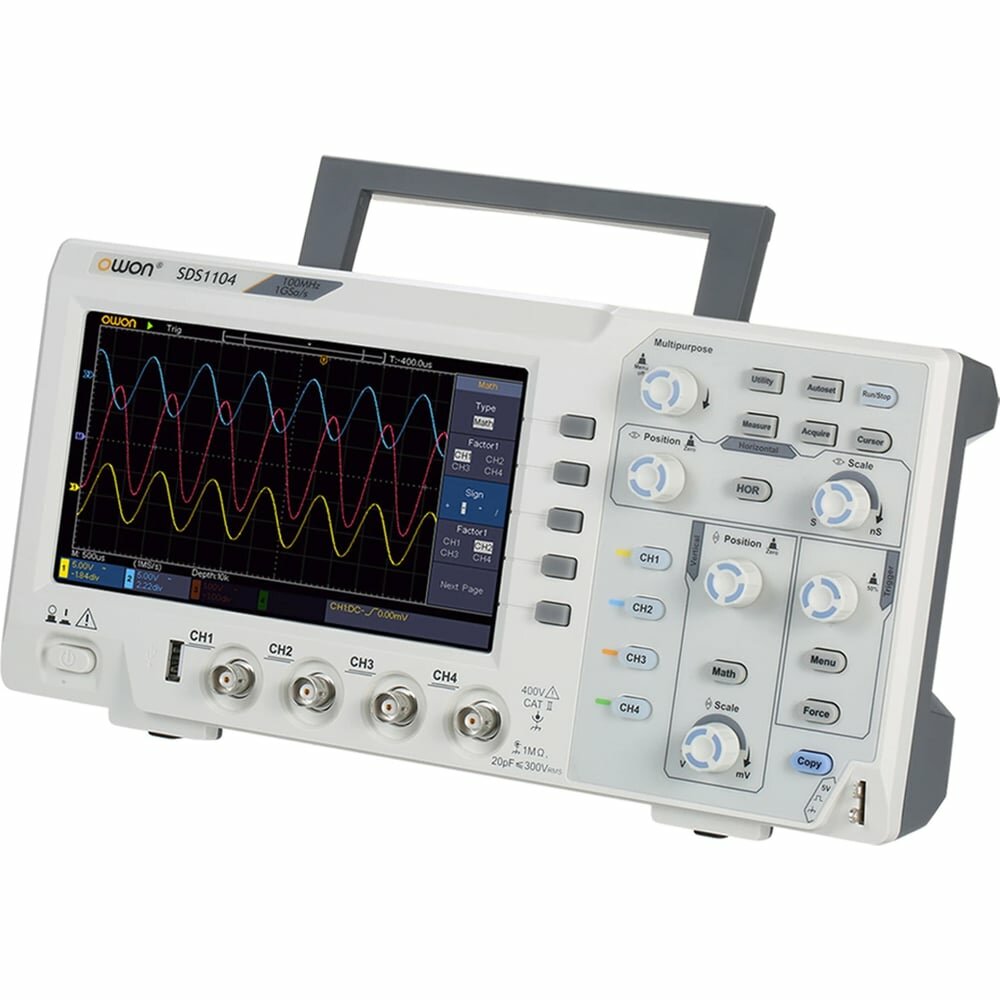 Настольный осциллограф OWON SDS1104 OW204
