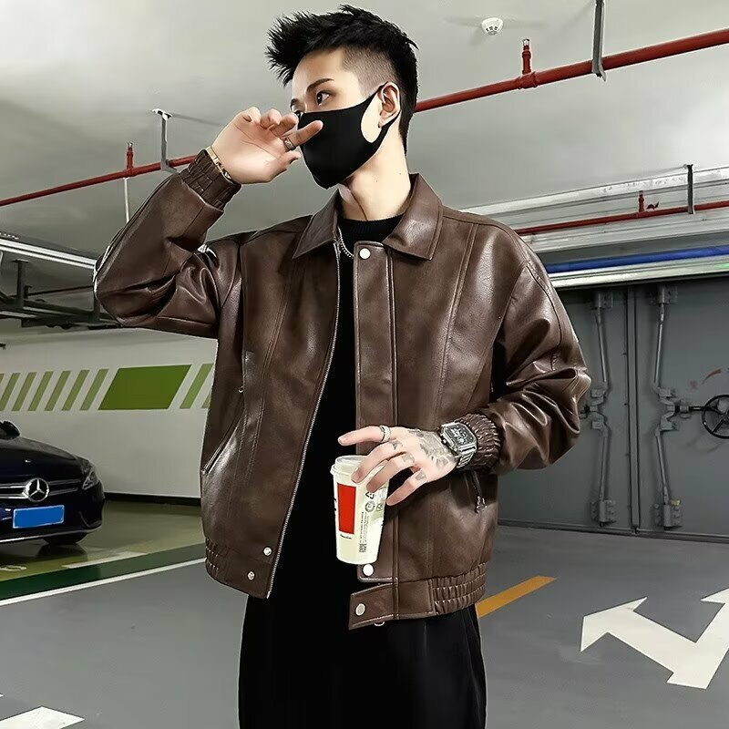 Куртка кожаная