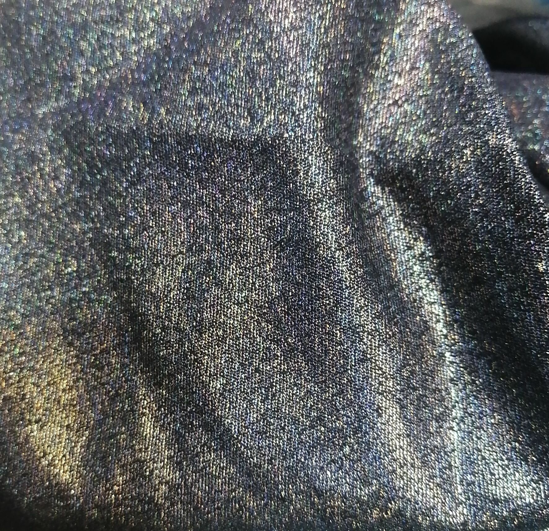 Ткань джинсовая 1м мультиблеск