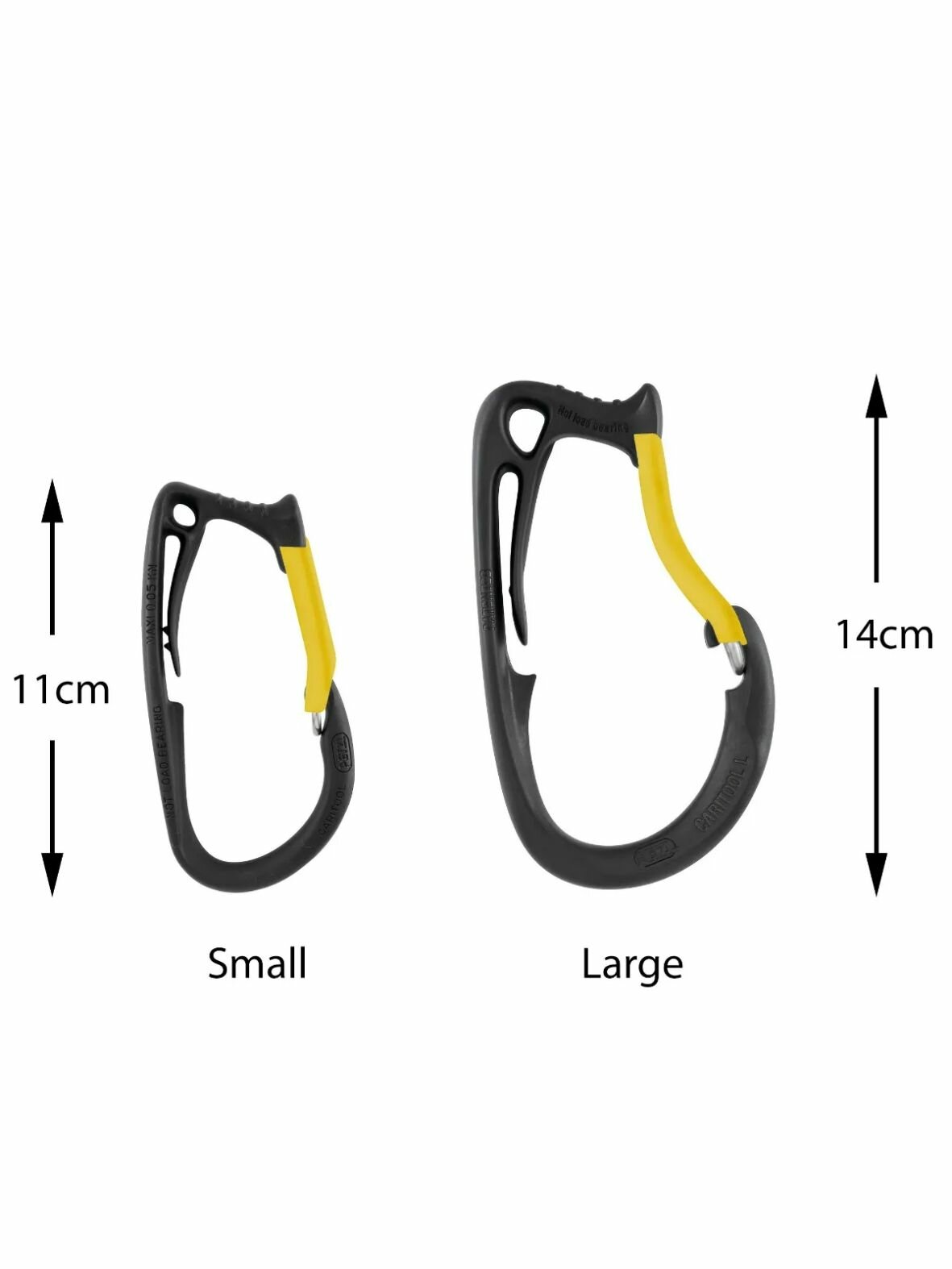 Petzl CARITOOL L карабин альпинистский идеален для развески снаряжения