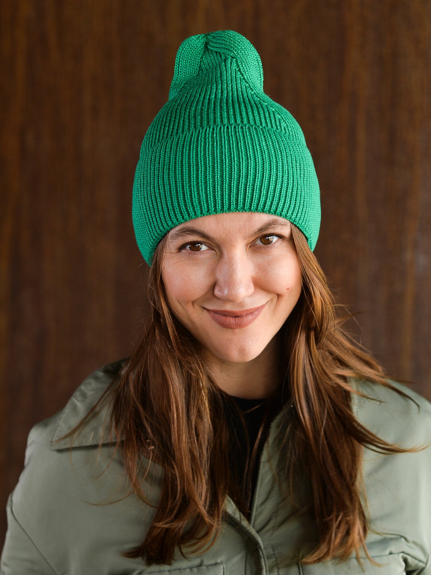 Шапка-бини Весна-лето 2025 для женщин