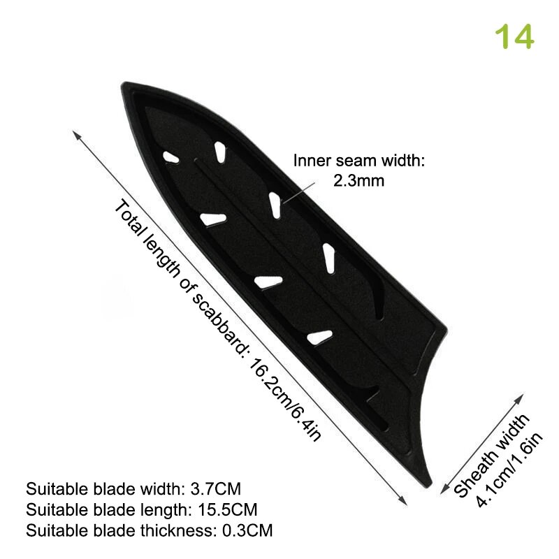 Пластиковый чехол для ножа SHNGki 3-8 дюймов A14