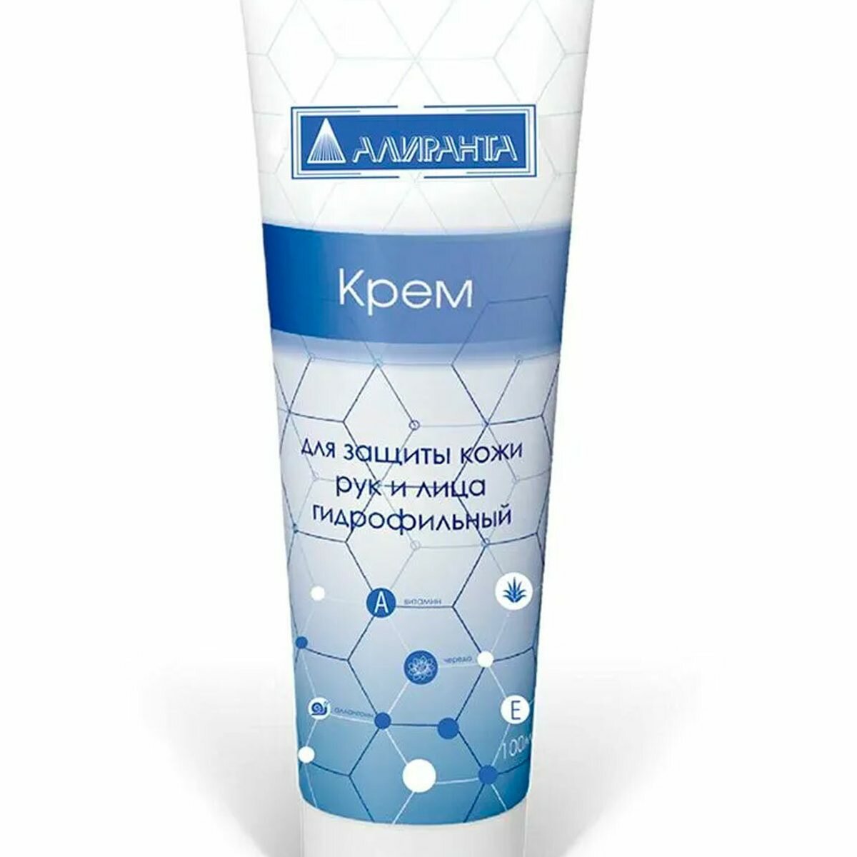 Крем защитный Алиранта, 100мл, гидрофильный, от масел, красок, смазок, клея, силикона (10008), 54шт.