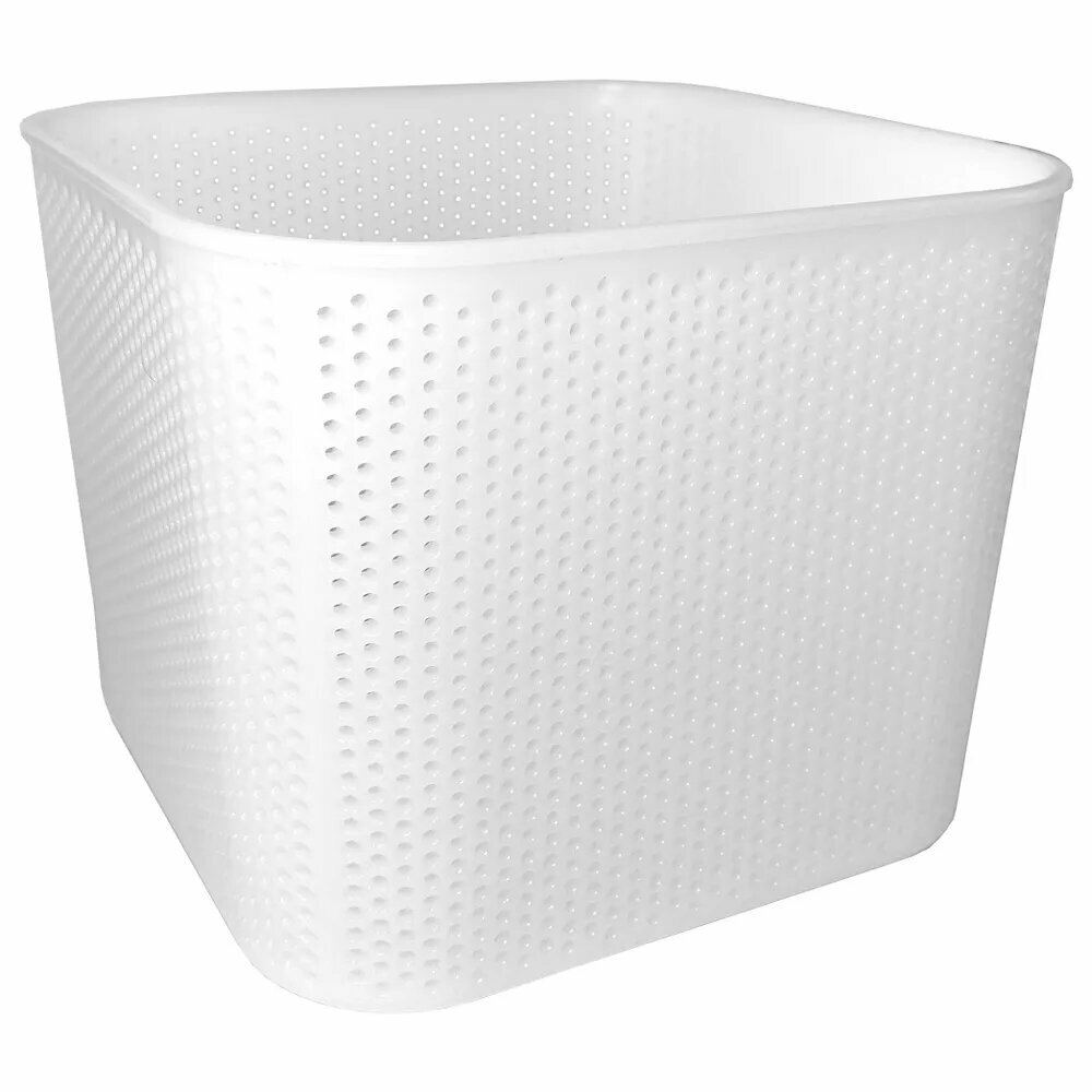 Форма для сыра кубическая с дном и с перфорацией на 3-4 кг, Р00800