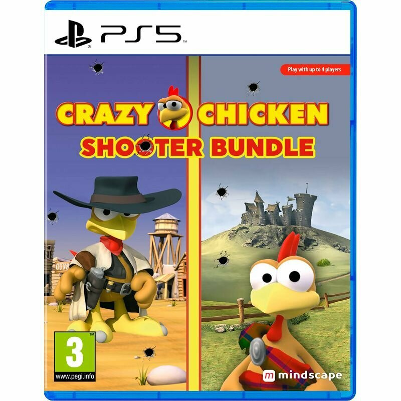 Игра Moorhuhn Crazy Chiken: Shooter Bundle (английская версия) для PS5