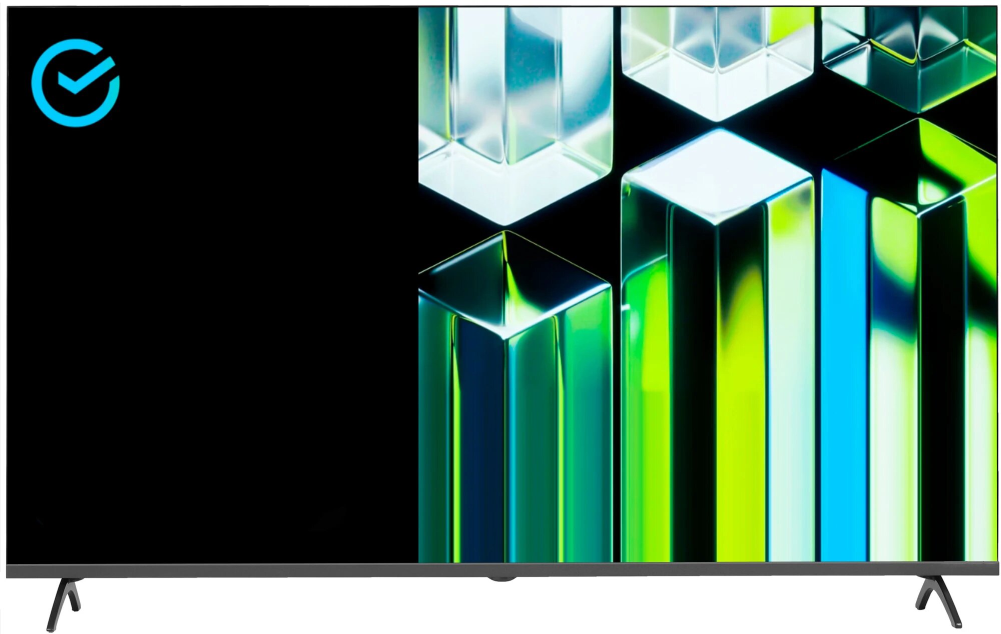 55" (139 см) Телевизор Sber SDX-55UQ5235, серый (Direct LED, QLED, 4K UltraHD, Wi-Fi, 60 Гц, Салют ТВ)