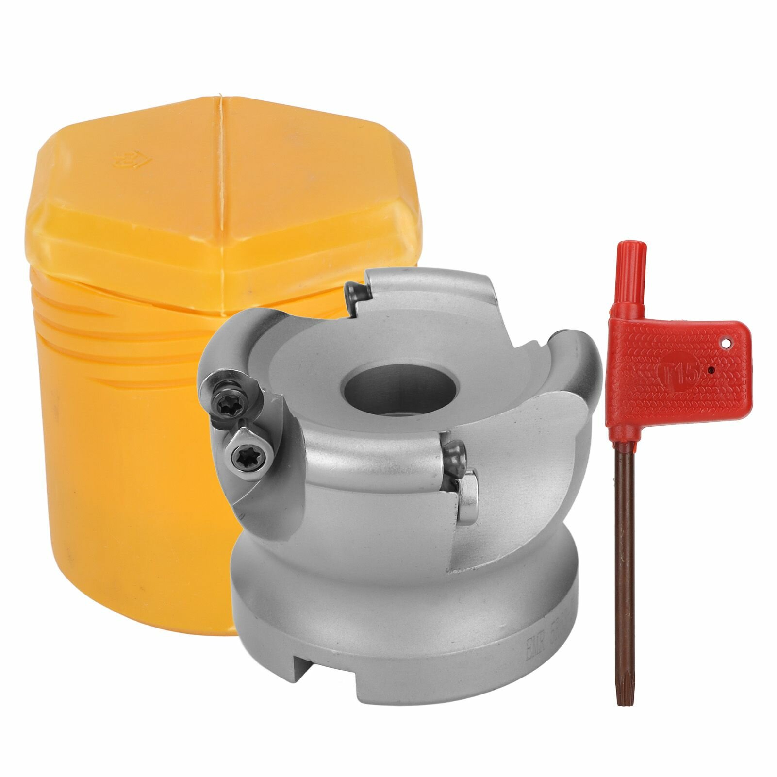 Головка фрезерного станка для лица с 4 лезвиями, аксессуар для металлообработки станков ЧПУ с ЧПУ