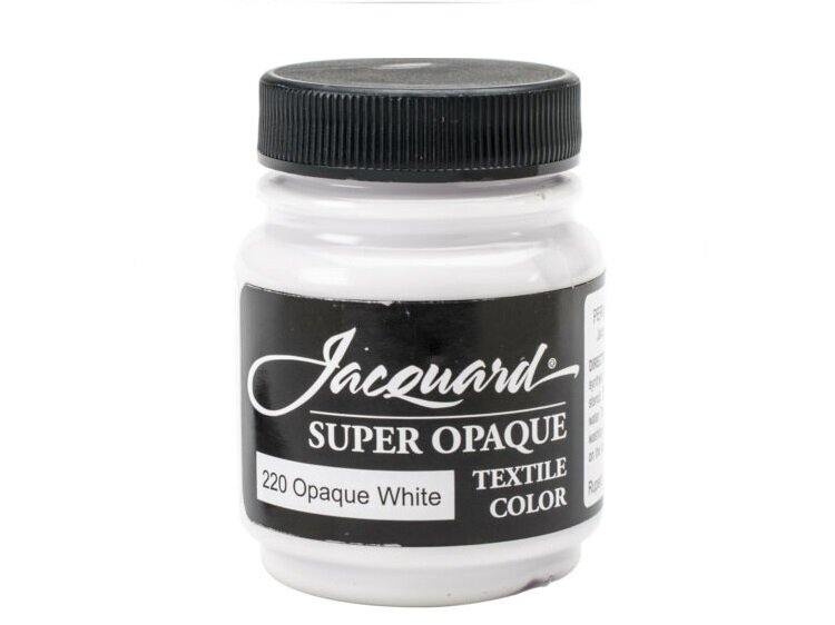 Нерастекающаяся краска по светлым тканям "Textile Colors" белила кроющие 220