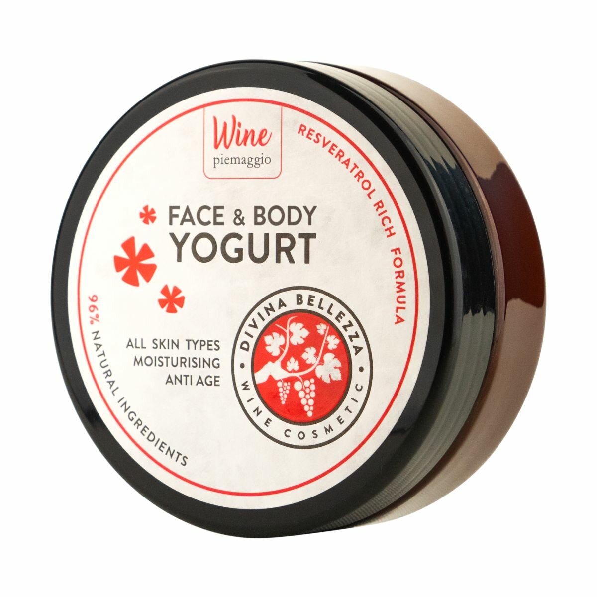 DIVINA BELLEZZA Крем-йогурт для лица и тела, 200 мл