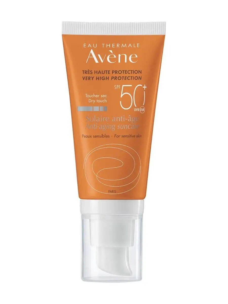 Крем для лица солнцезащитный анти-возрастной SPF 50+ 50 мл