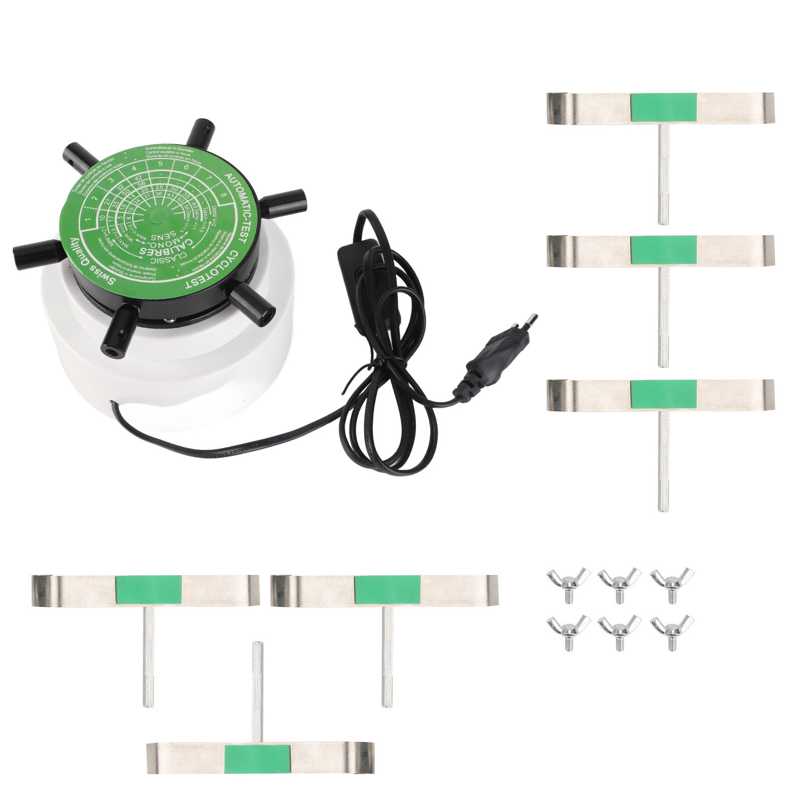 6-ручная машина для намотки часов, автоматический механический намотчик часов, инструмент для ремонта часов, вилка европейского стандарта, AC250V