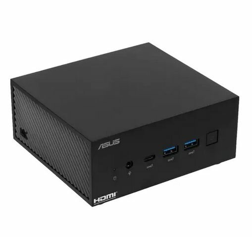 Мини-ПК ASUS ExpertCenter PN64-S3433MD (90MS02G1-M00DJ0) черный - Intel Core i3-1220P, ядра: 10 x 1,5 ГГц, 8 ГБ DDR5, Intel UHD Graphics, SSD 256 ГБ, Windows 10 Pro